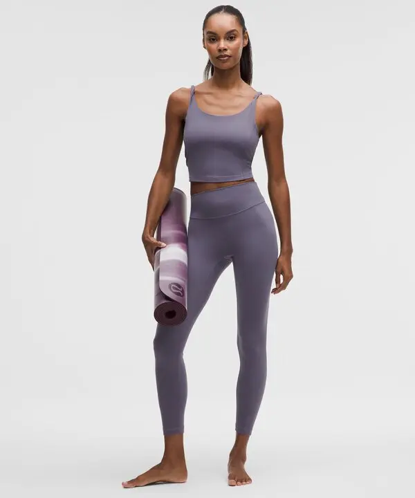 Lululemon Align™ Twist-Strap Cropped Tank Top - Grape Mist
